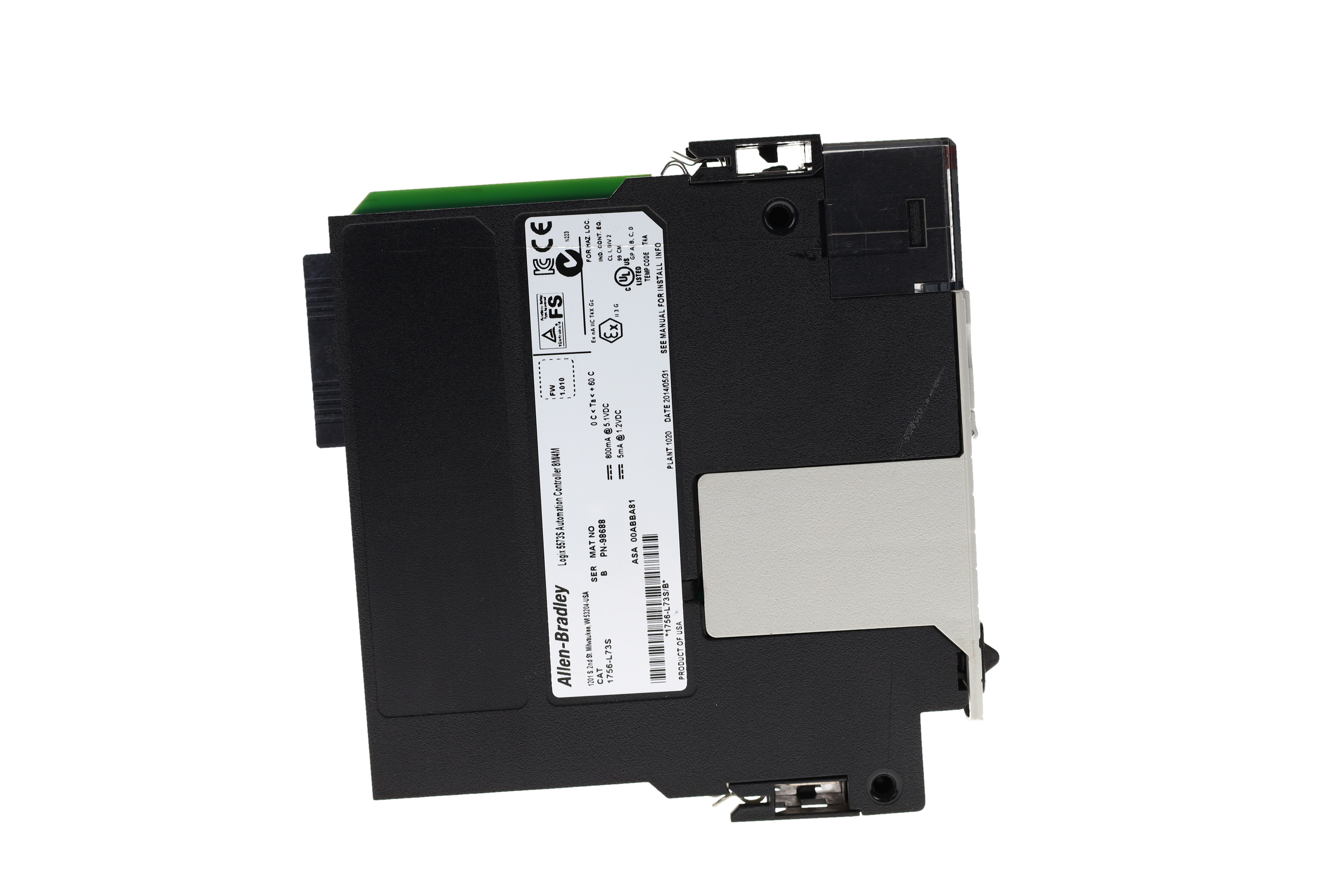 1756-L73S PLC Module/Rack by ALLEN BRADLEY