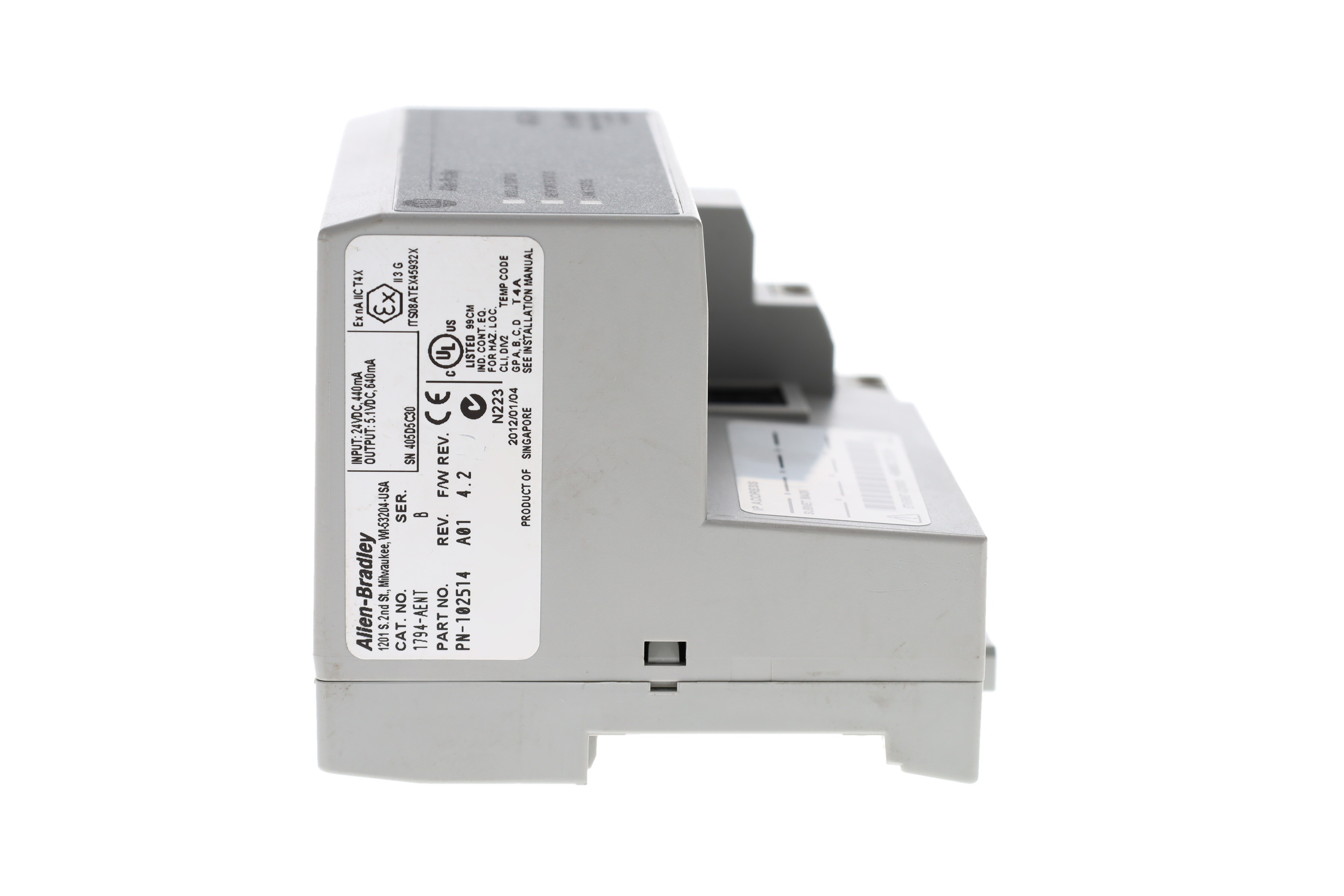 1794-AENT PLC Module/Rack by ALLEN BRADLEY