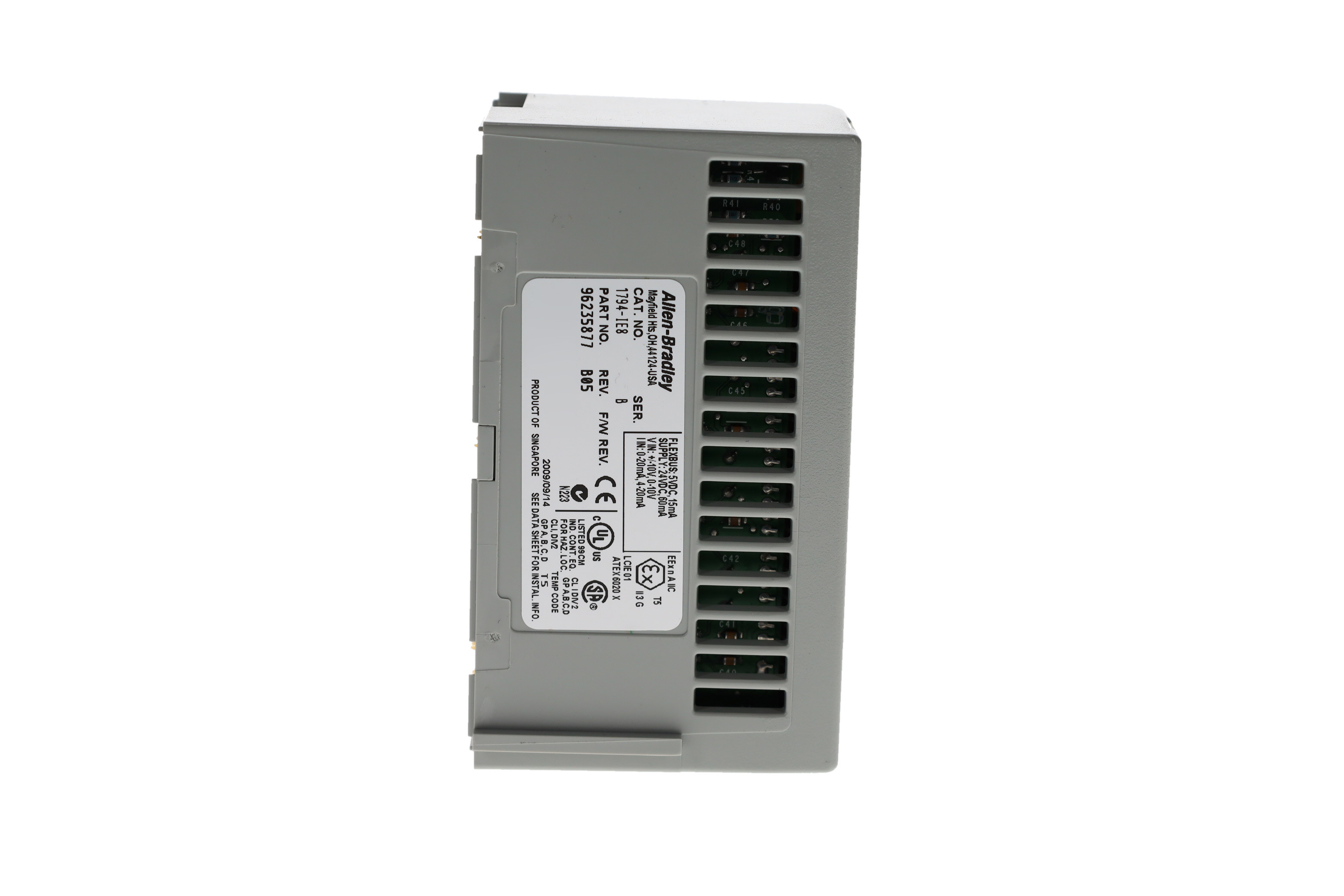 1794-IE8 PLC Module/Rack by ALLEN BRADLEY