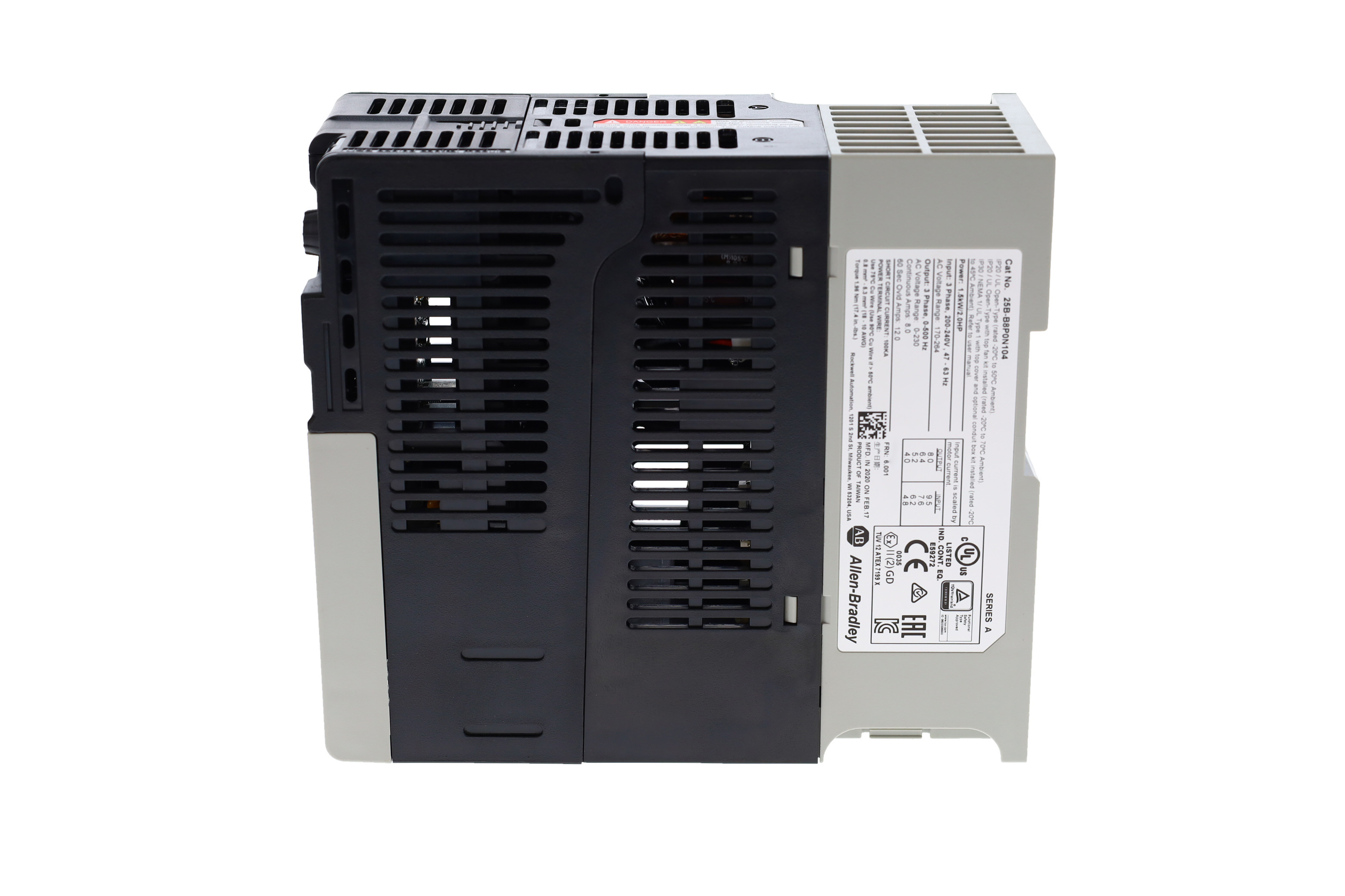 25B-B8P0N104 Drive by ALLEN BRADLEY