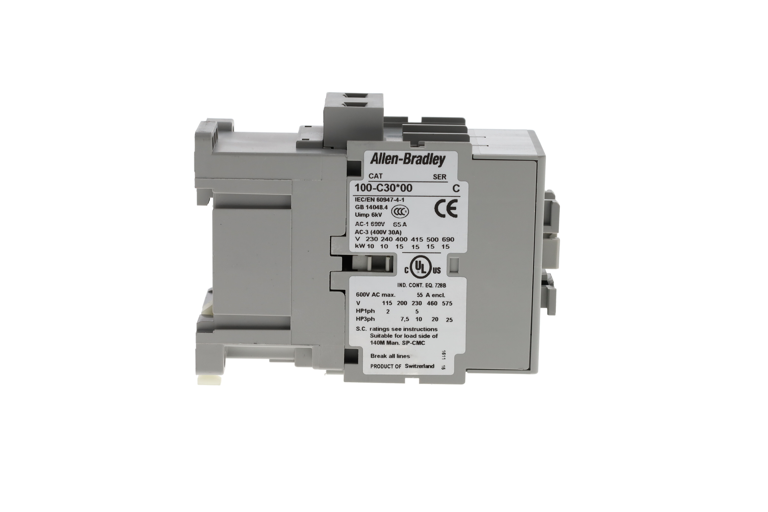 100-C30D00 Contactor by ALLEN BRADLEY