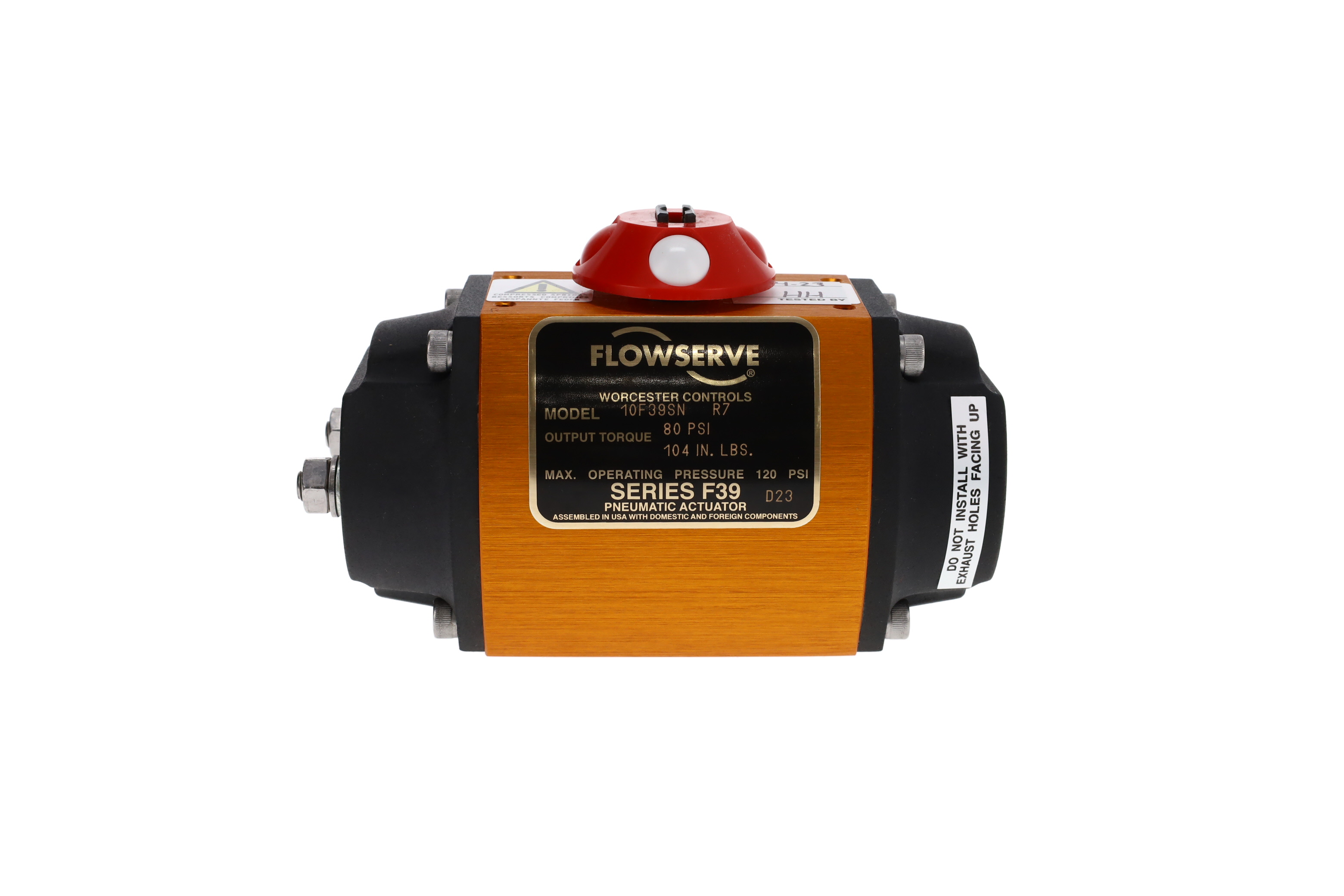 10F39SN Pneumatic Actuator by FLOWSERVE