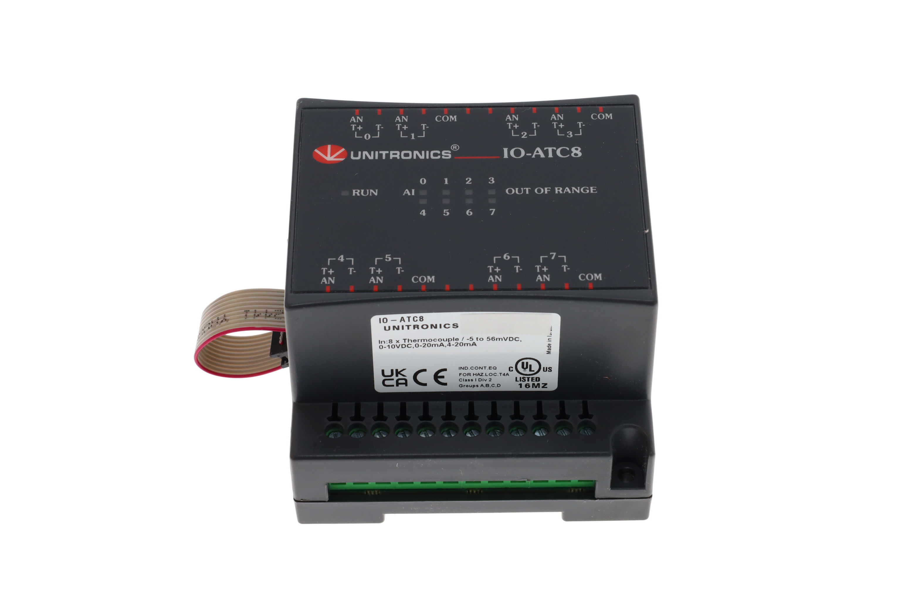 IO-ATC8 VDC Logic I/O Module by UNITRONICS