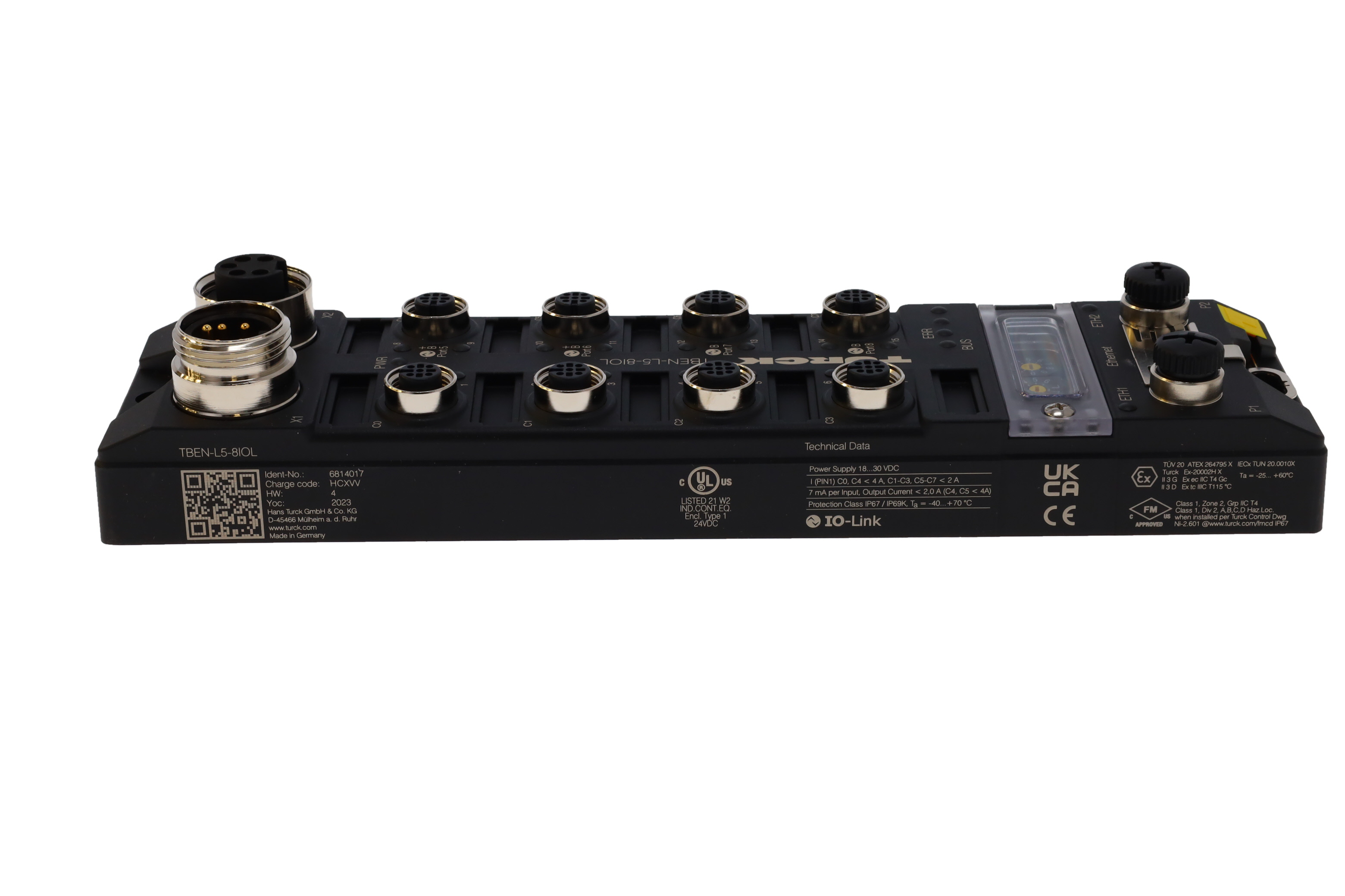 TBEN-L5-8IOL Sensor Actuator Box / Junction Box by TURCK