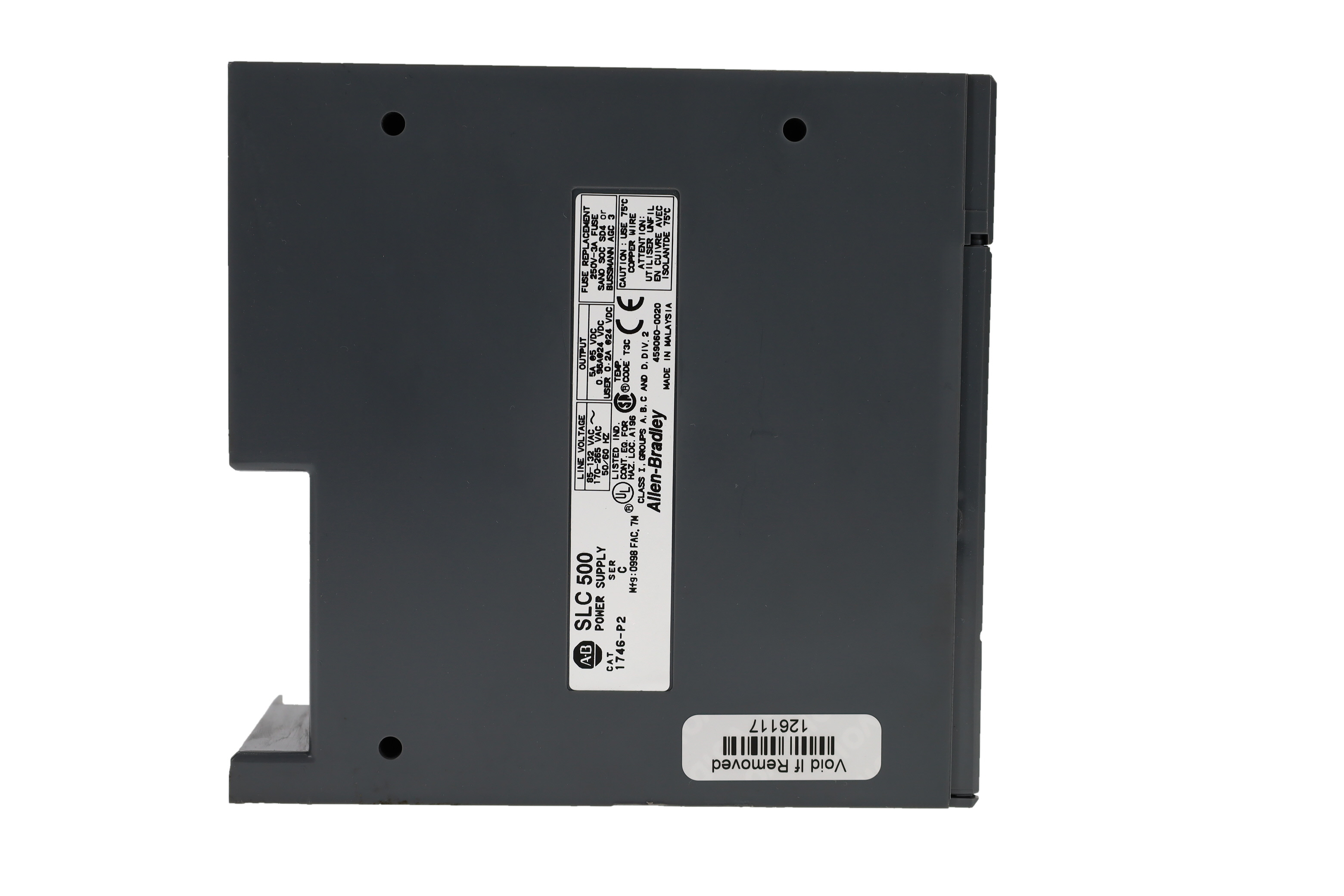 1746-P2 PLC Module/Rack by ALLEN BRADLEY