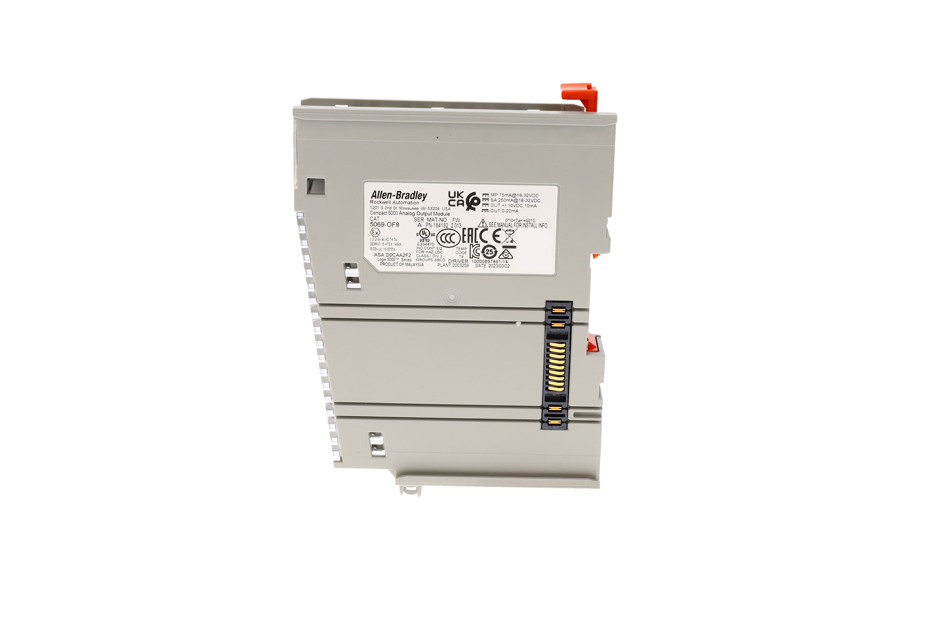 5069-OF8 PLC Module/Rack by ALLEN BRADLEY