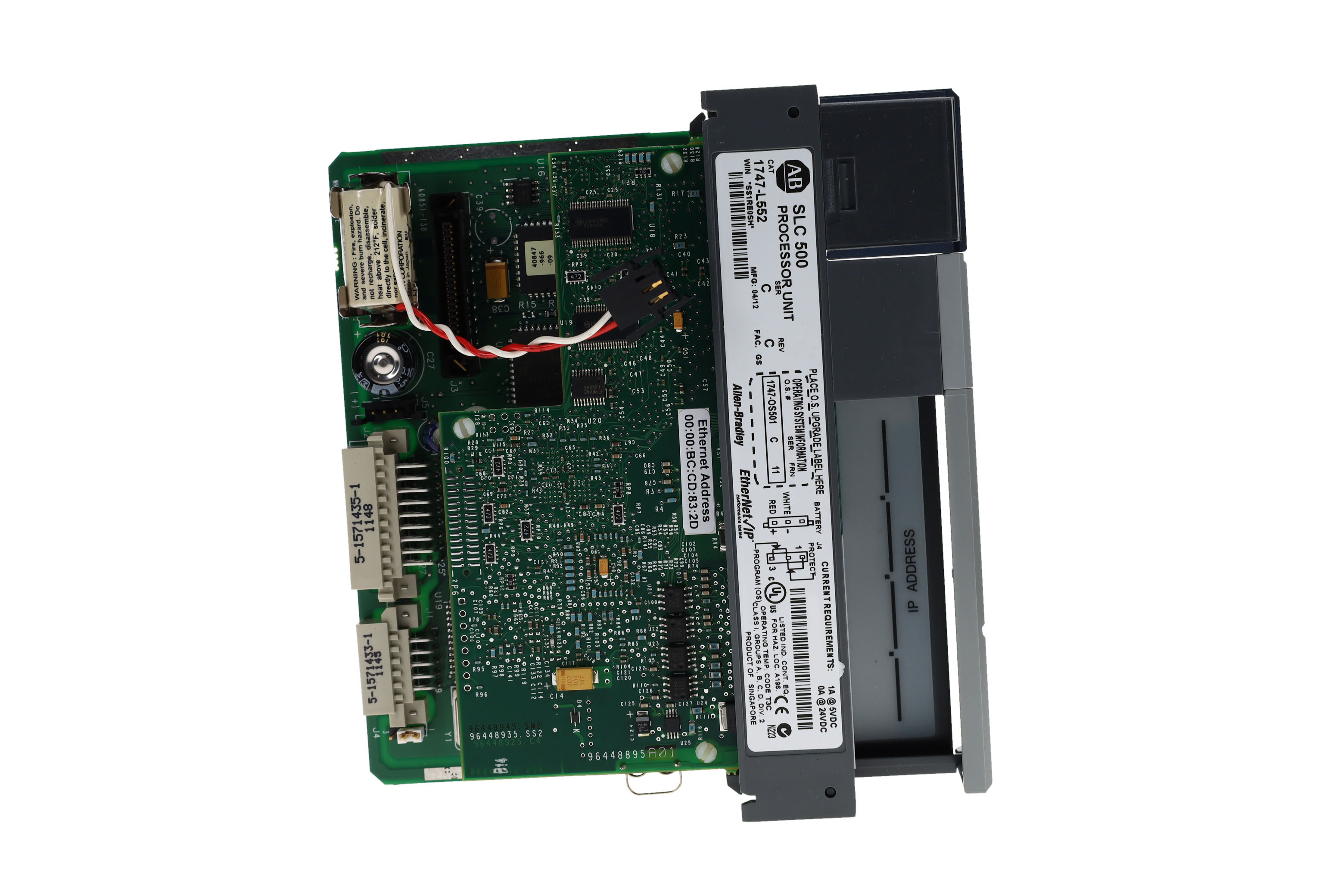 1747-L552 PLC Module/Rack by ALLEN BRADLEY