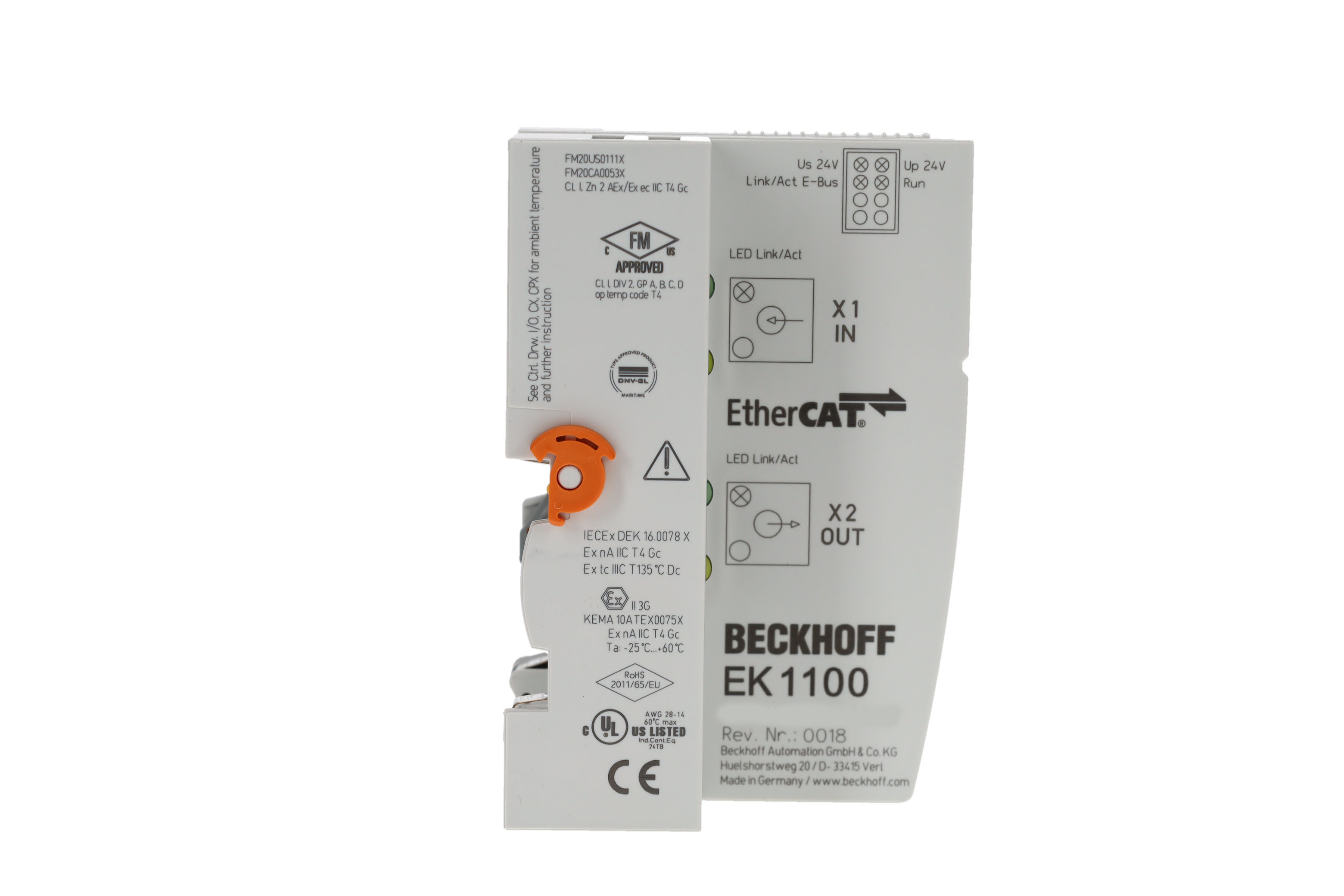 EK1100 PLC Module/Rack by BECKHOFF