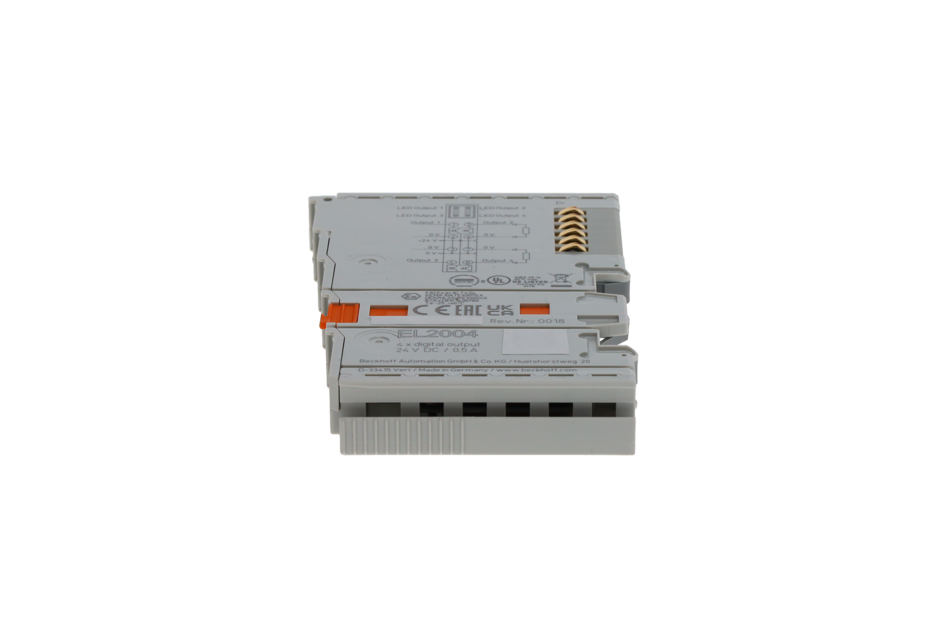 EL2004 PLC Programming Terminal by BECKHOFF