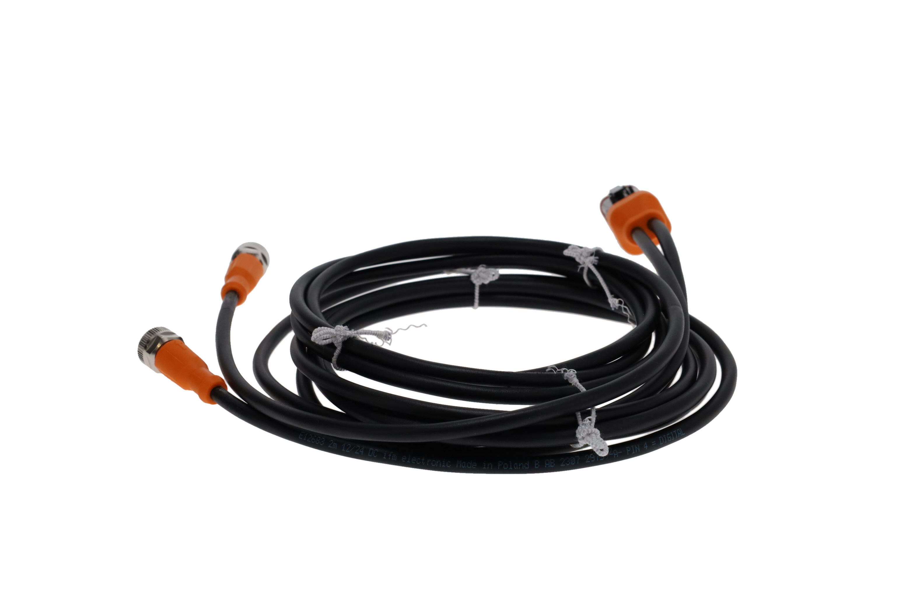 PUR E12683-V QD Cable/Cord Set by IFM