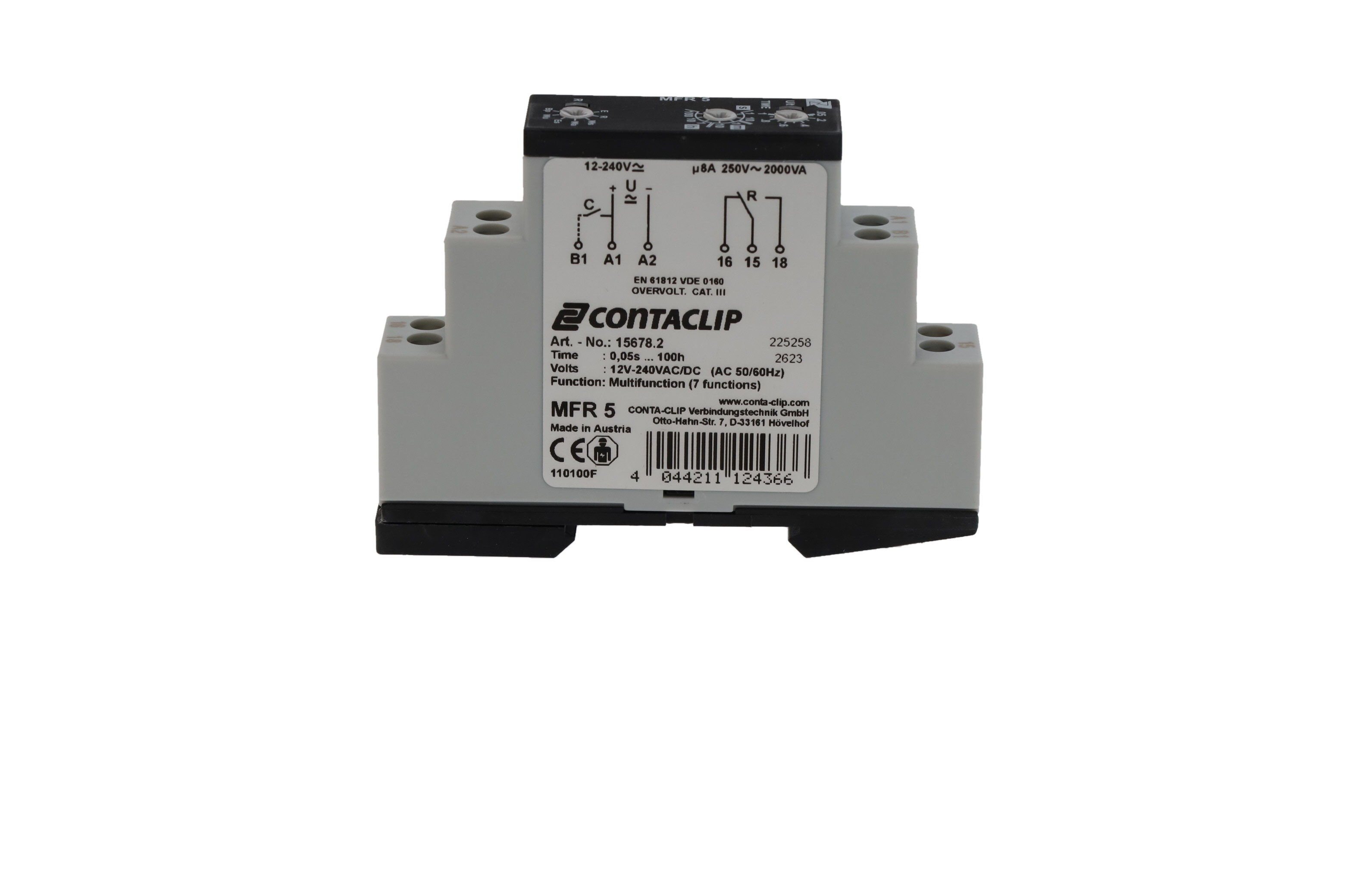 15678.2 Time Delay Relay by CONTA CLIP
