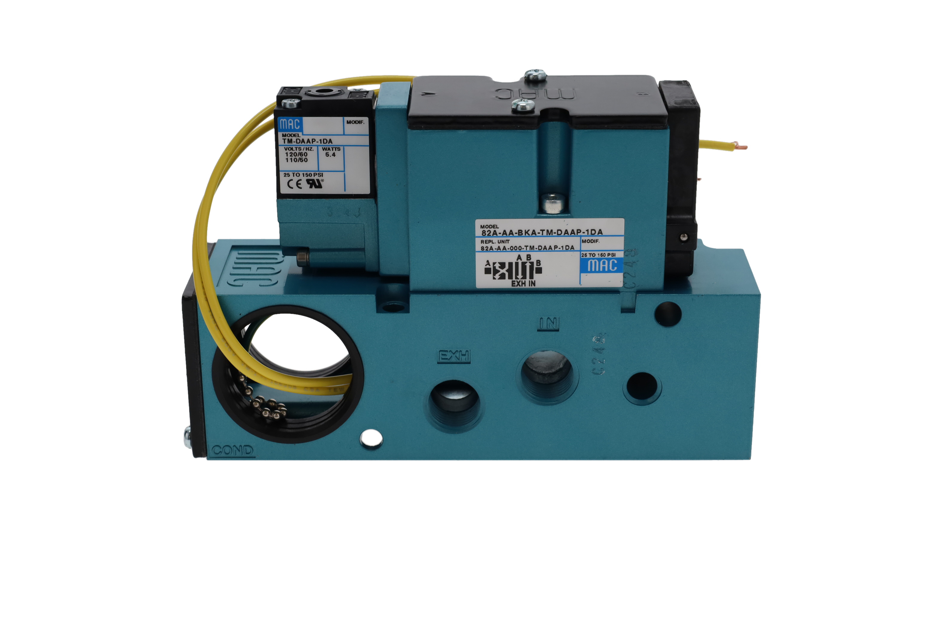 82A-AA-BKA-TM-DAAP-1DA Solenoid Valve by MAC VALVES INC