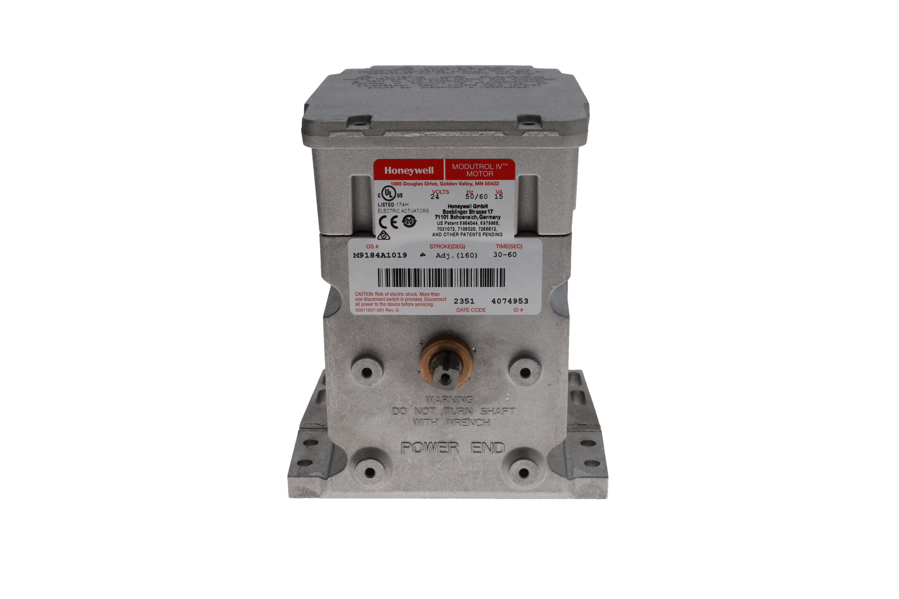 M9184A1019 Valve Actuator by HONEYWELL
