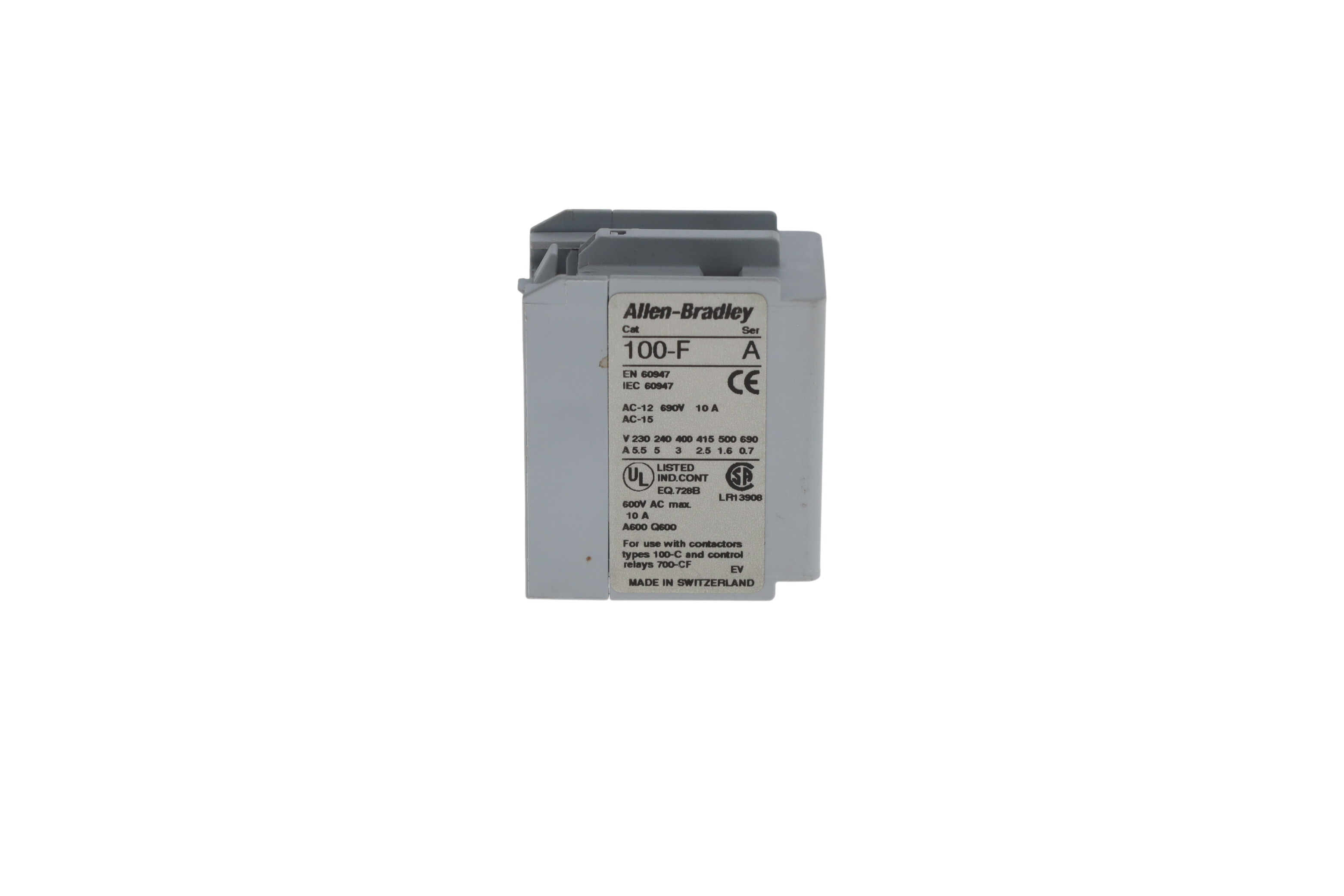 100-FA20 Auxiliary Contact by ALLEN BRADLEY