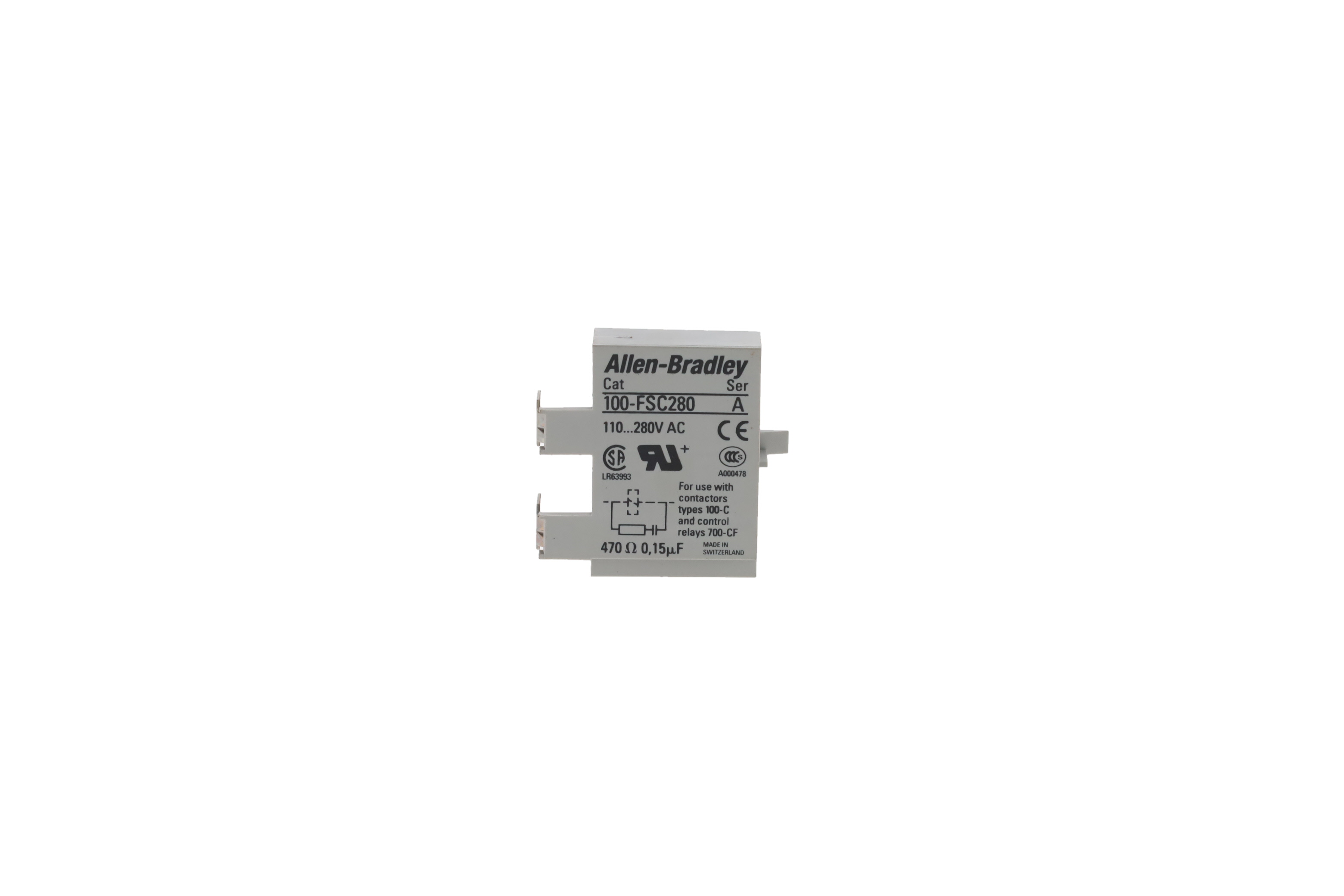 100-FSC280 Contactor/Starter Accessory by ALLEN BRADLEY