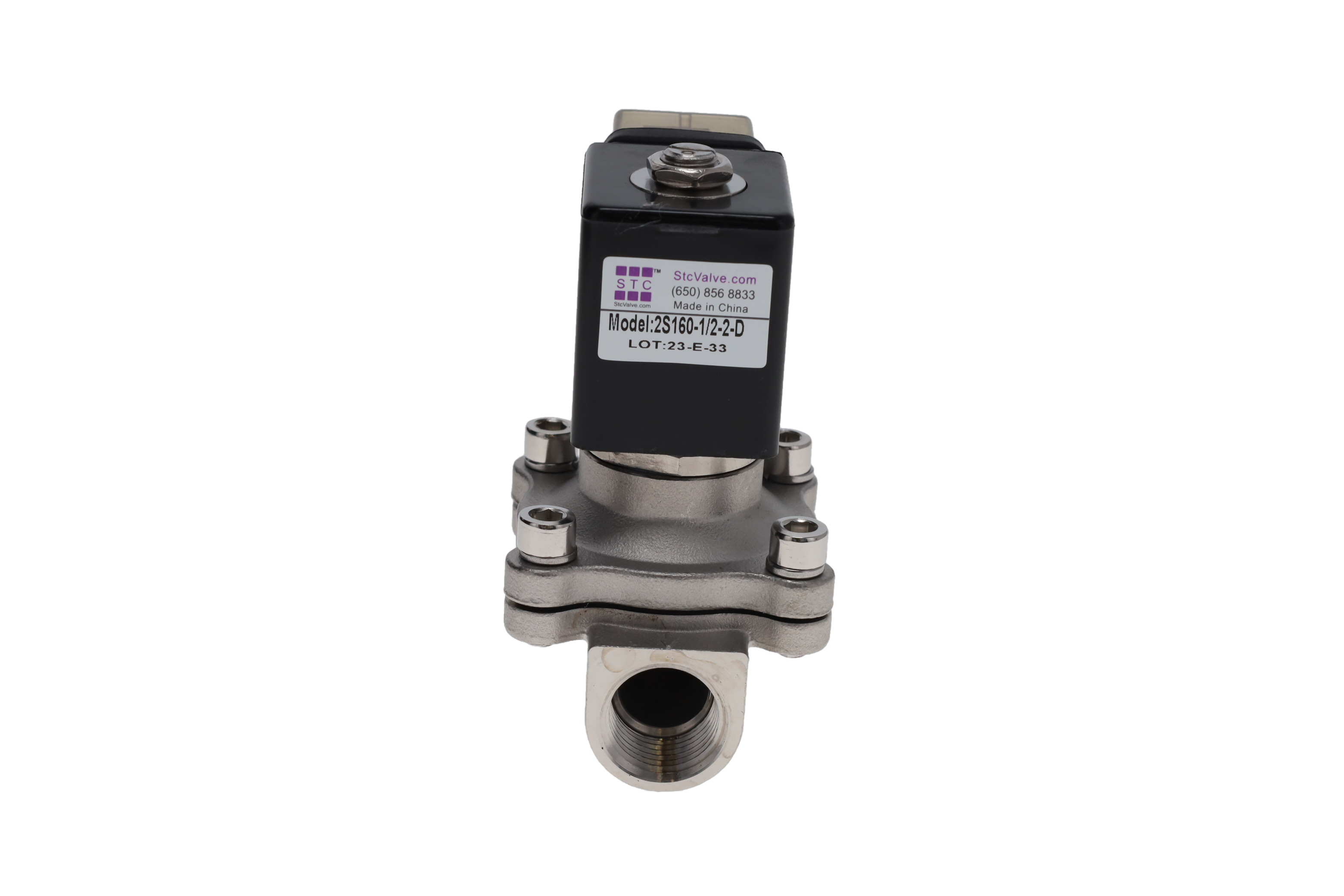 2S160-1/2-2-D-24VDC Solenoid Valve by STC