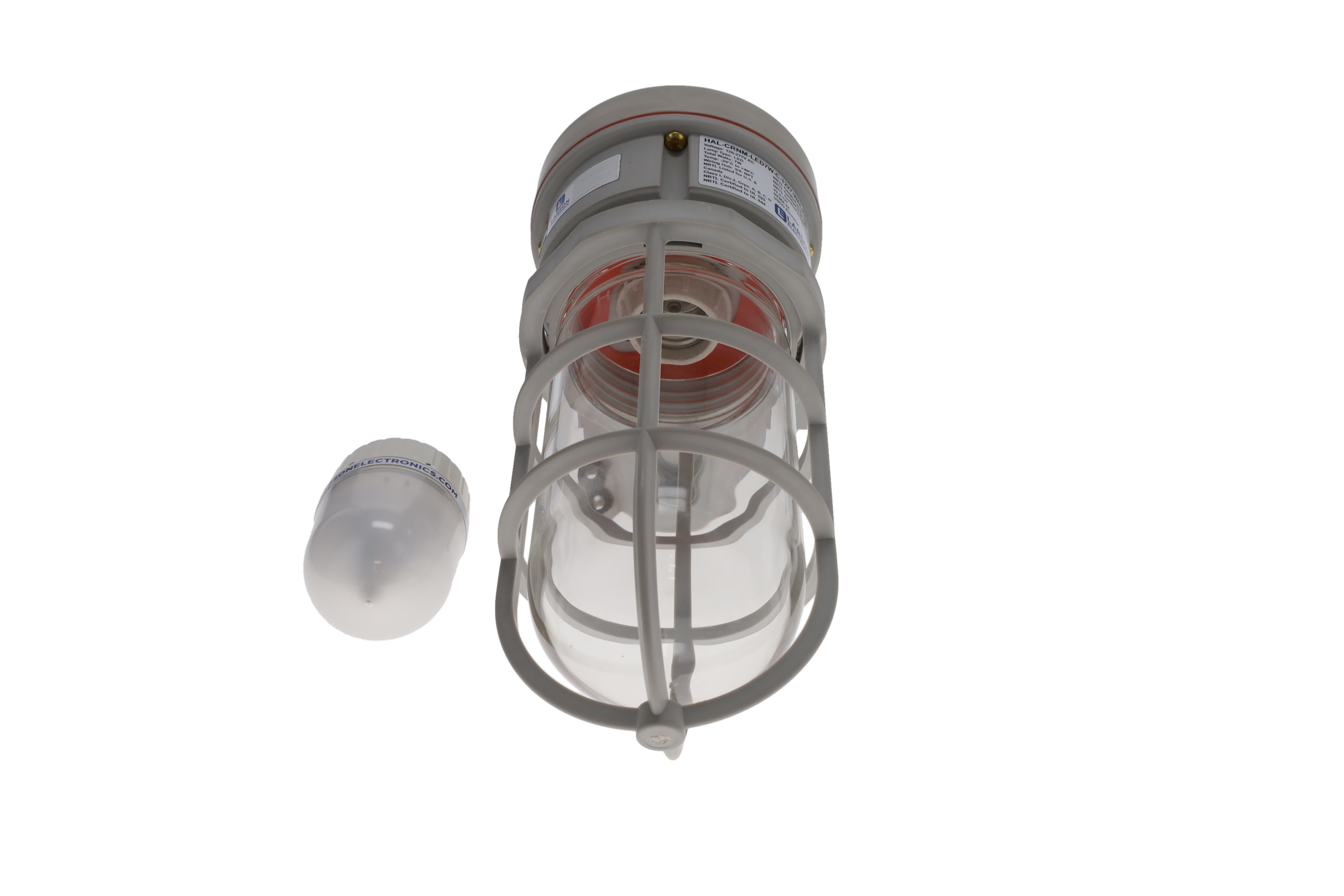 HAL-CRNM-LED7W-C-1227-WAL-RED LED LAMP/BULB by LARSON ELECTRONICS