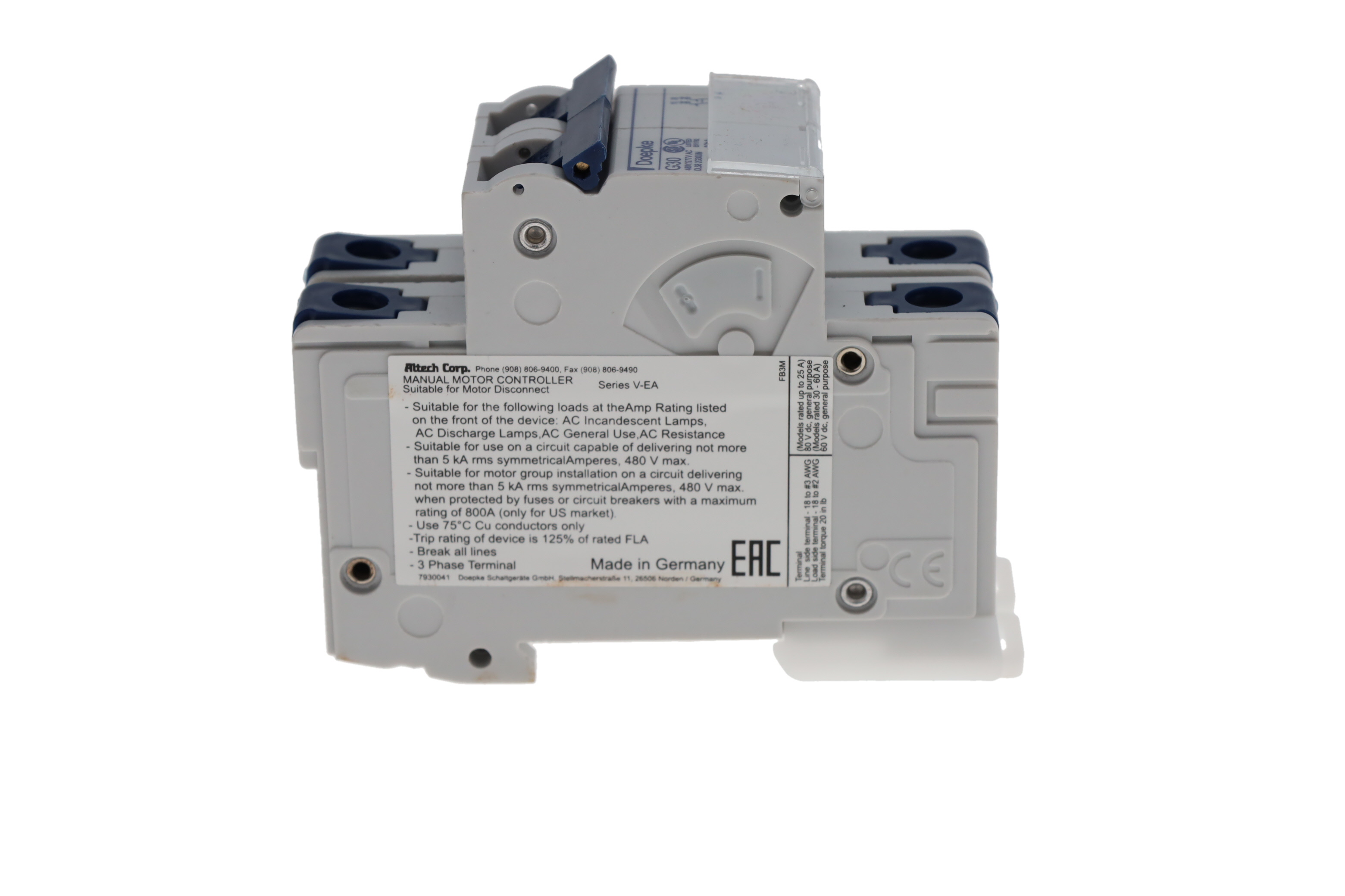 2G30UM Molded Case Circuit Breaker by ALTECH CORP