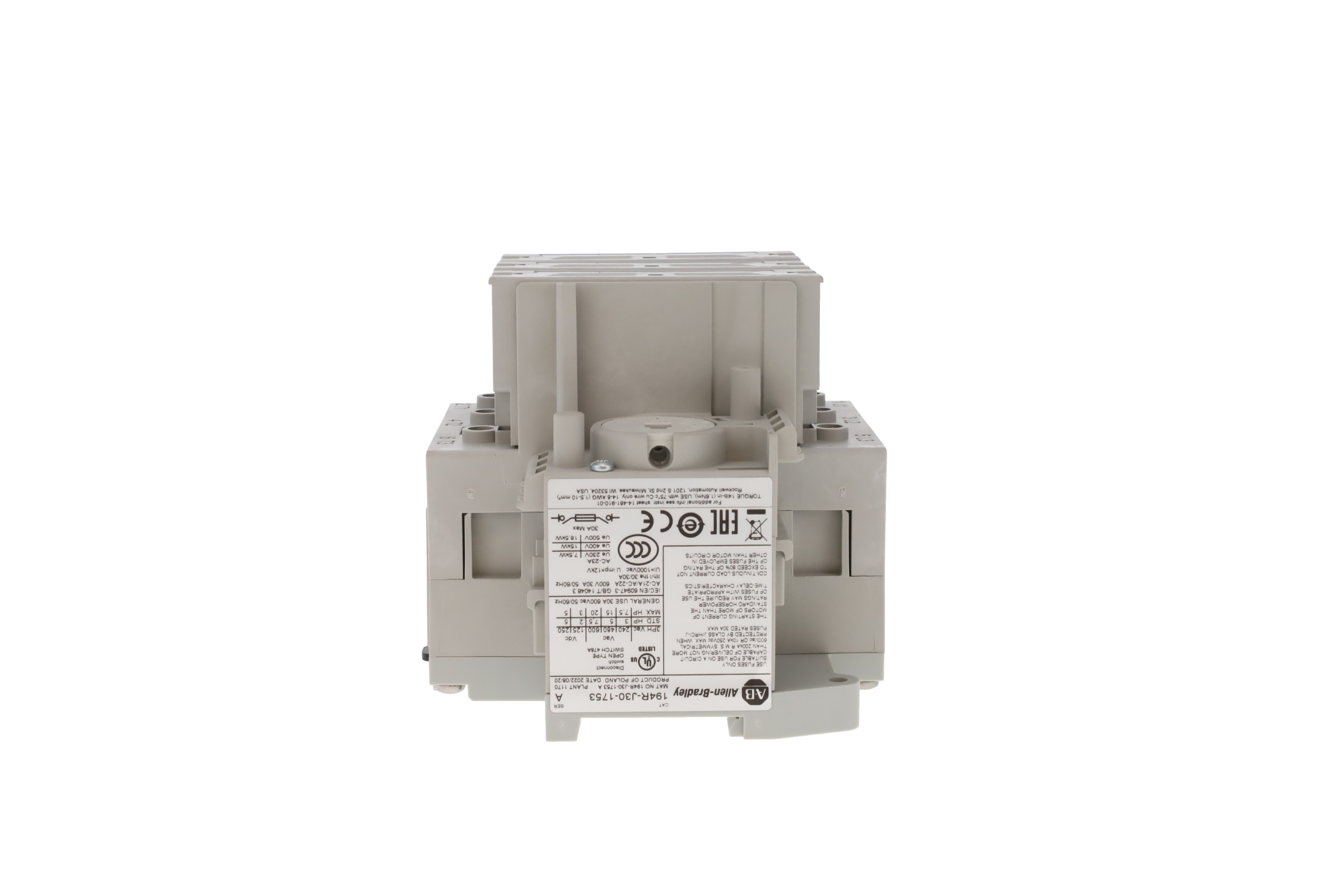 194R-J30-1753 Disconnect Switch by ALLEN BRADLEY