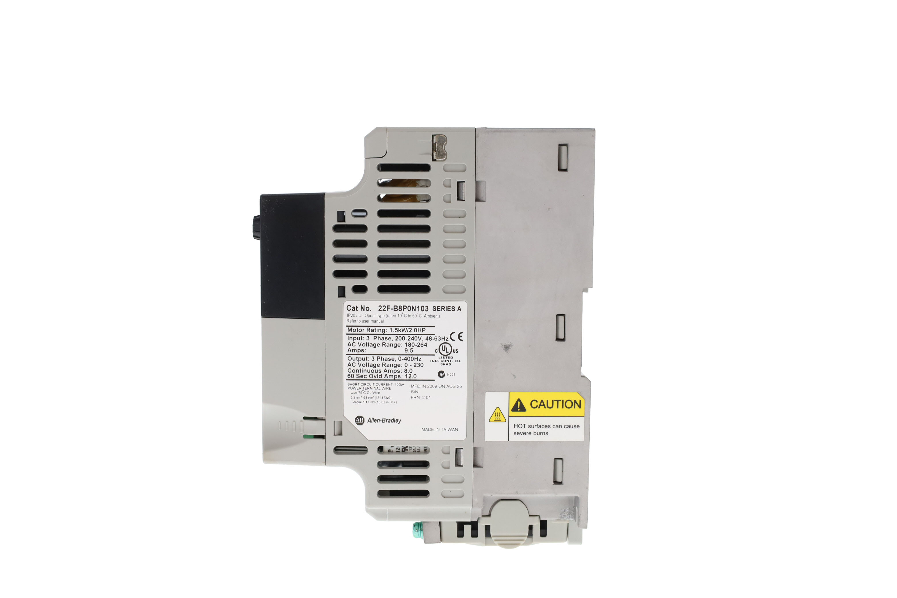 22F-B8P0N103 Drive by ALLEN BRADLEY