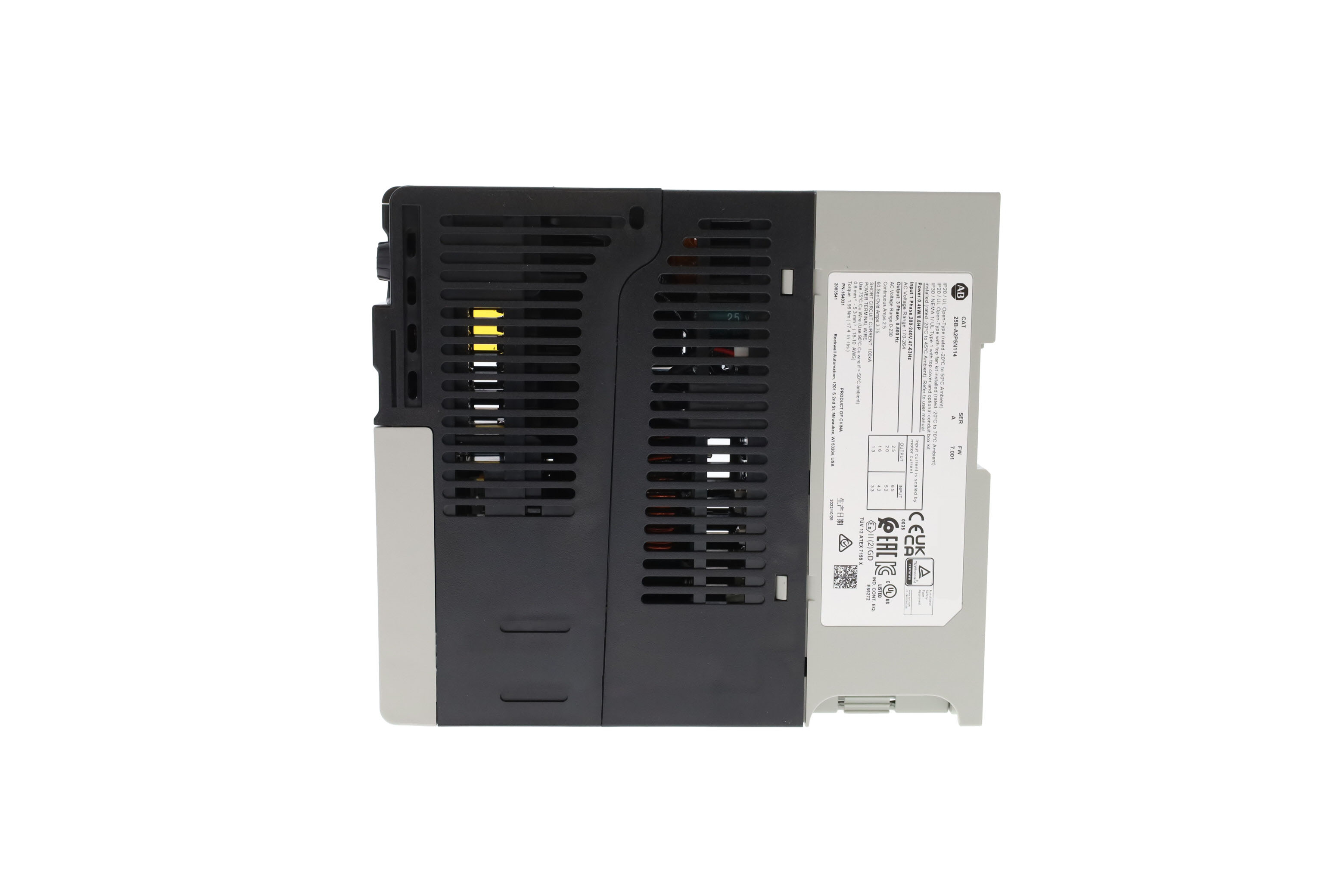 25B-A2P5N114 Drive by ALLEN BRADLEY