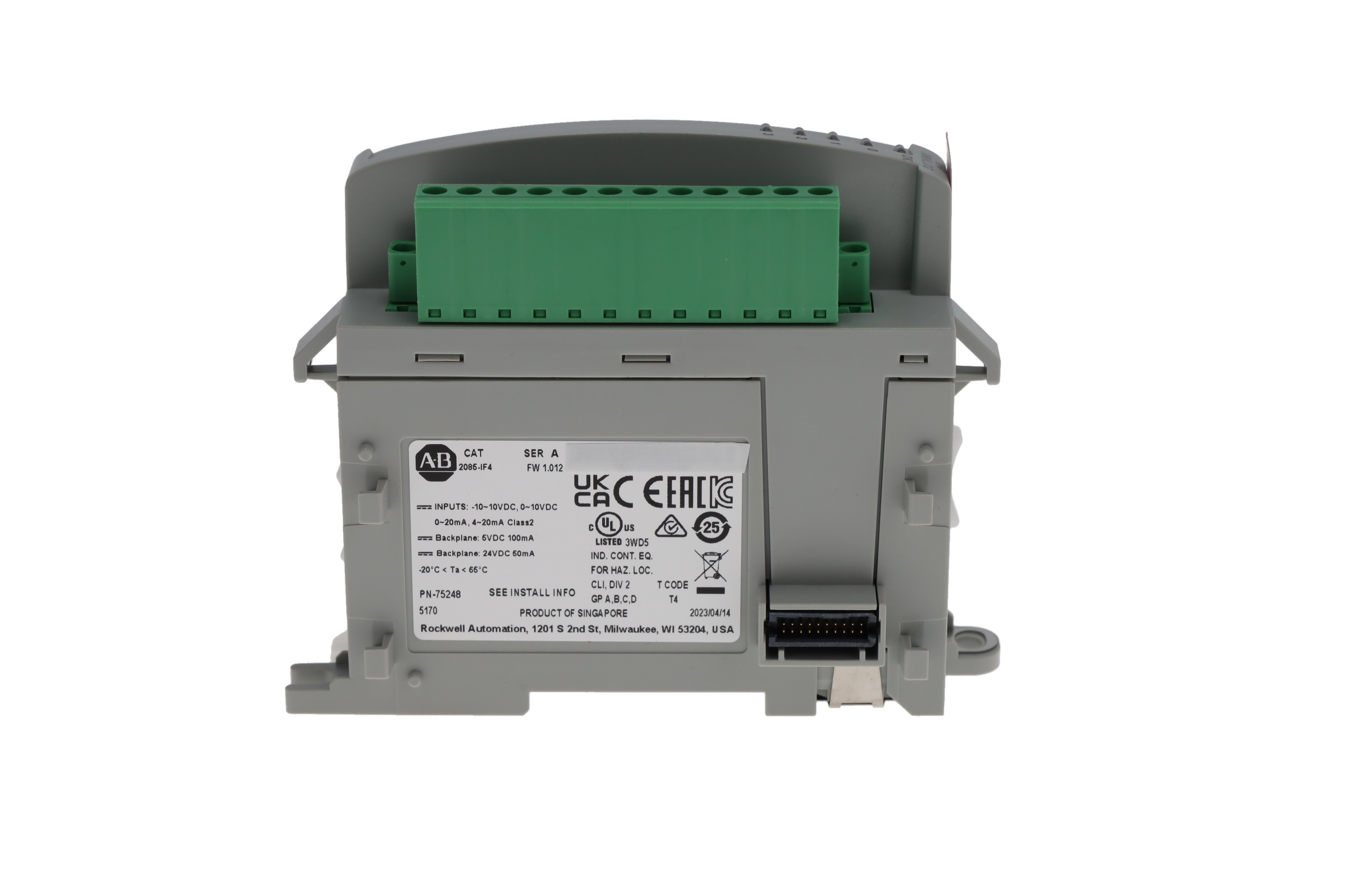 2085-IF4 PLC Module/Rack by ALLEN BRADLEY