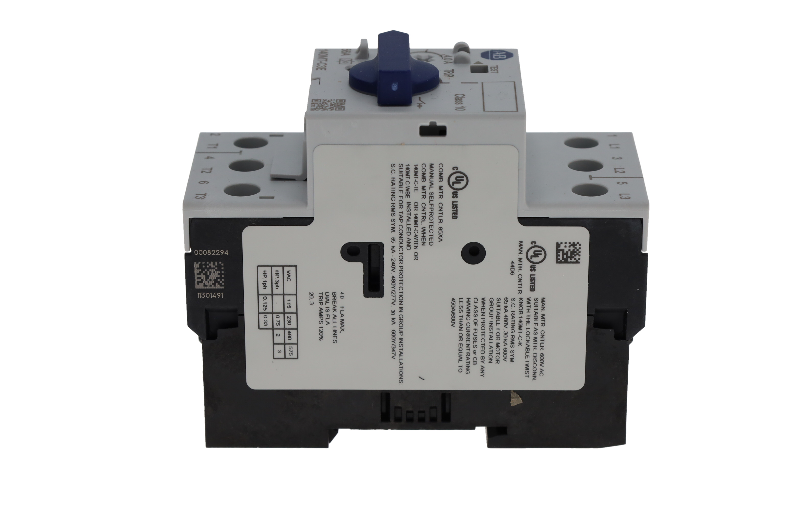 140MT-C3E-B40 Din Rail Mount Circuit Breaker by ALLEN BRADLEY