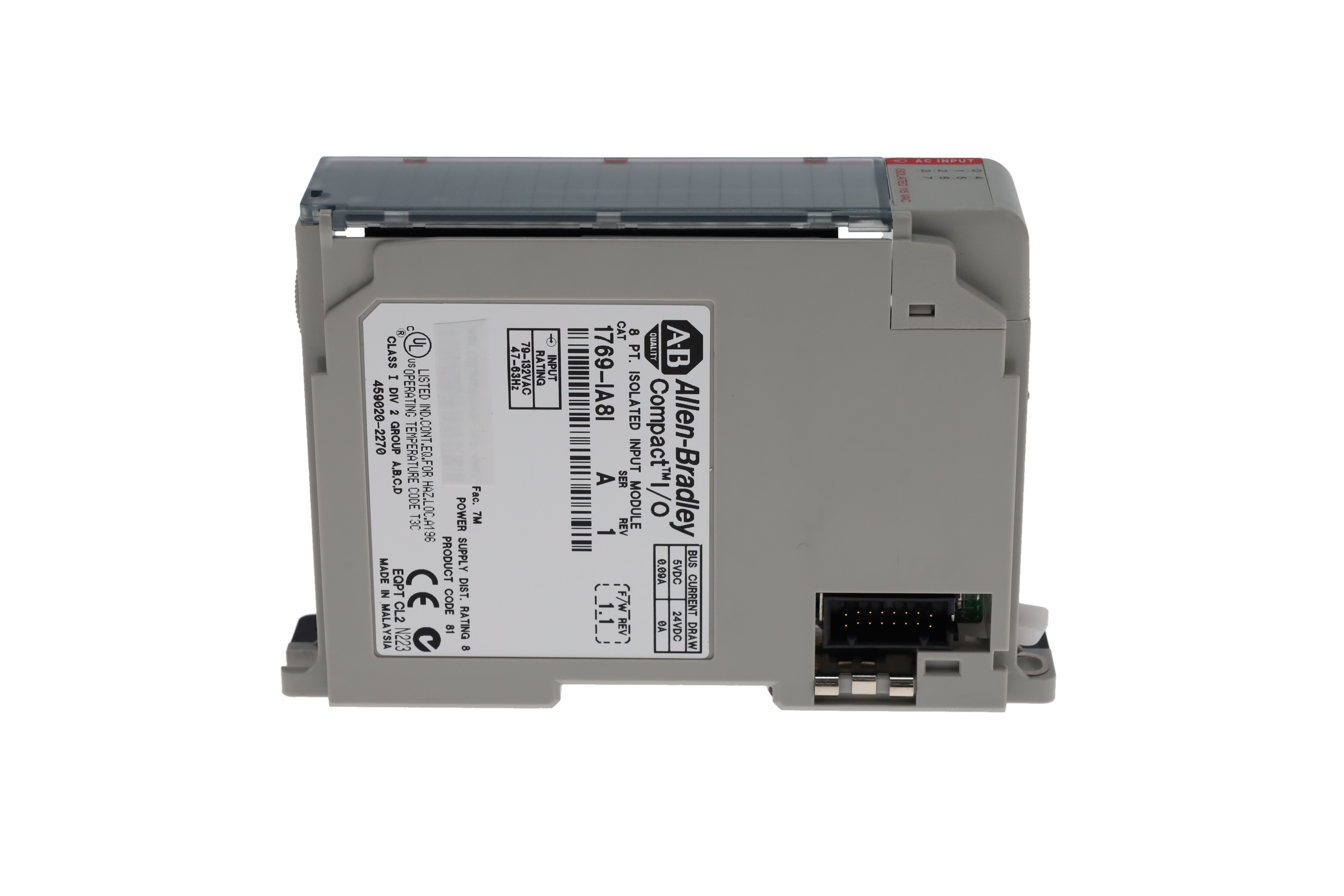 1769-IA8I PLC Module/Rack by ALLEN BRADLEY