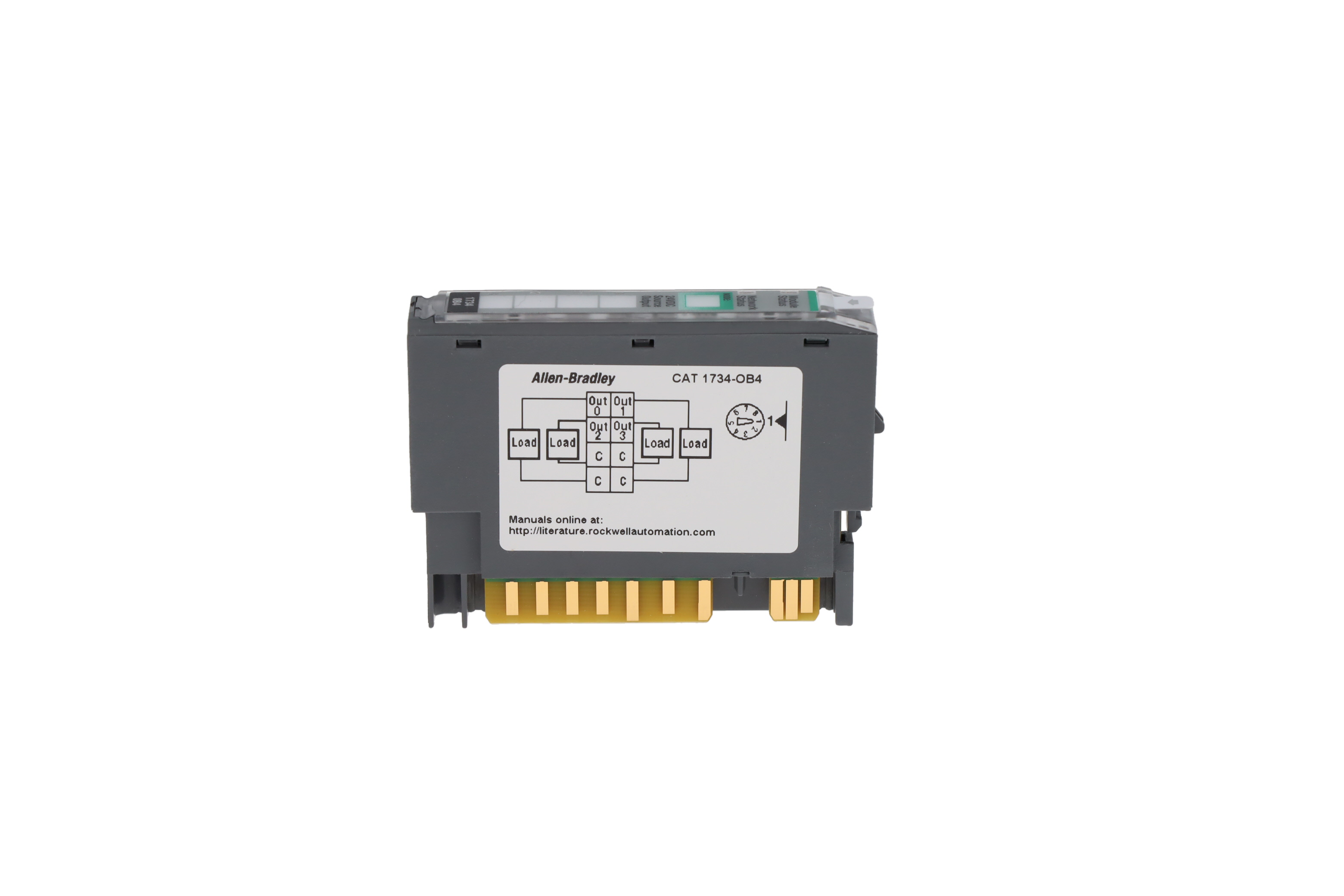 1734-OB4 PLC Module/Rack by ALLEN BRADLEY