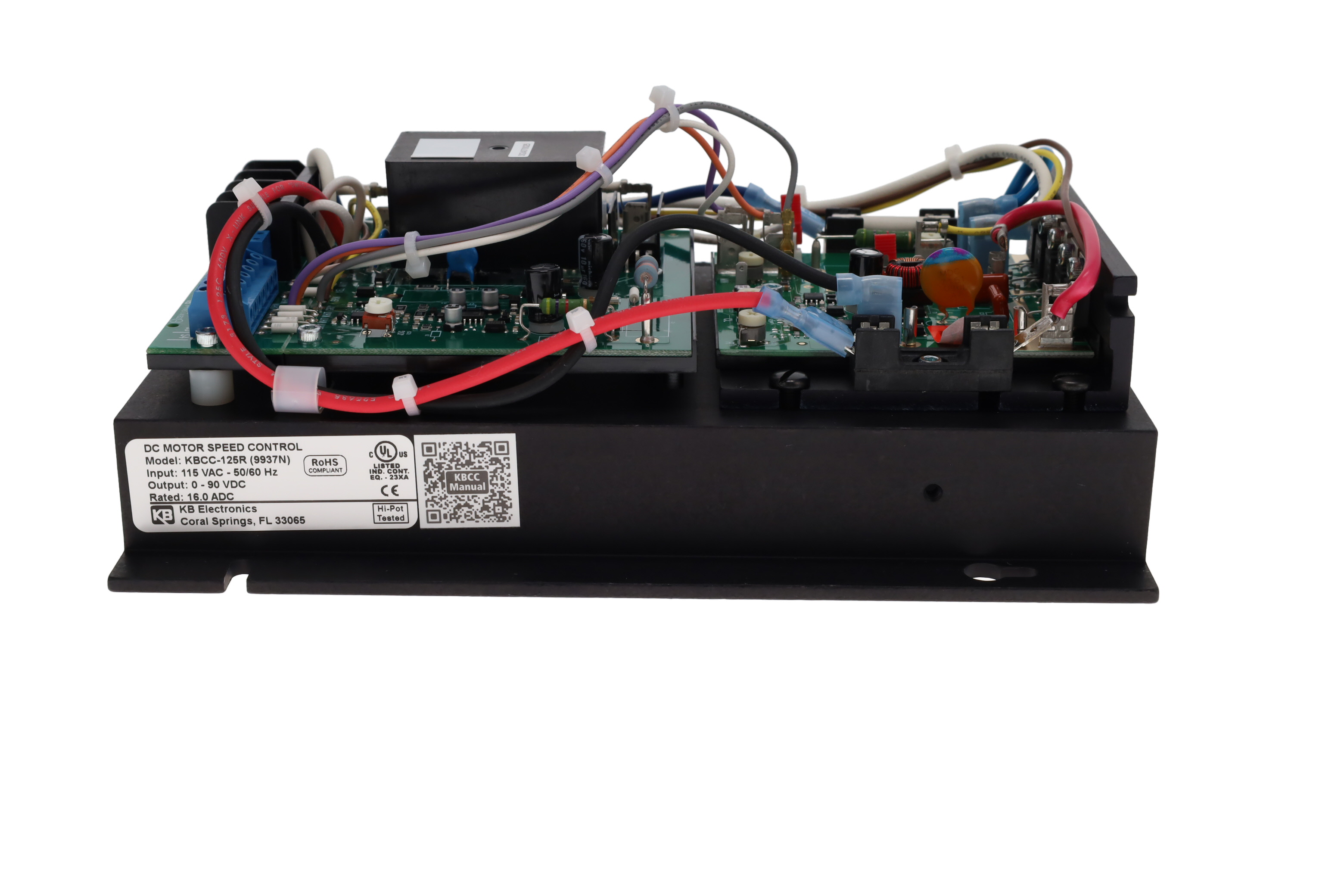 KBCC-125R Speed Regulator by KB ELECTRONICS