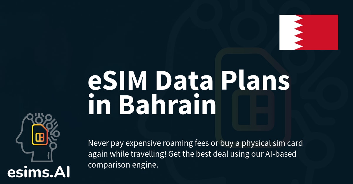 eSIM Data Plans for Bahrain | esims.AI