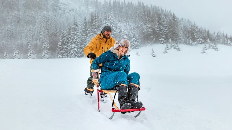Utvalg av Sparker & Kjelker | Snøvær – en serie fra Espegard