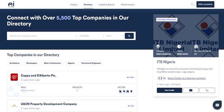 Estate Intel Directory: View, Rate and Review African Real Estate and ...