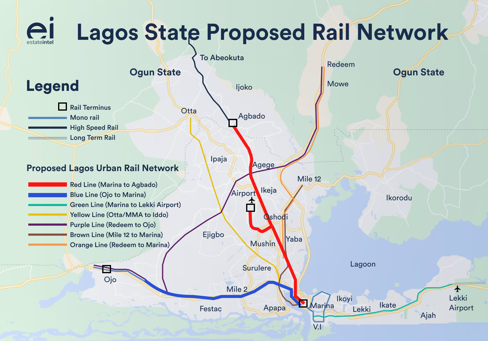 Why Real Estate Investors should pay attention to the Lagos Red line ...