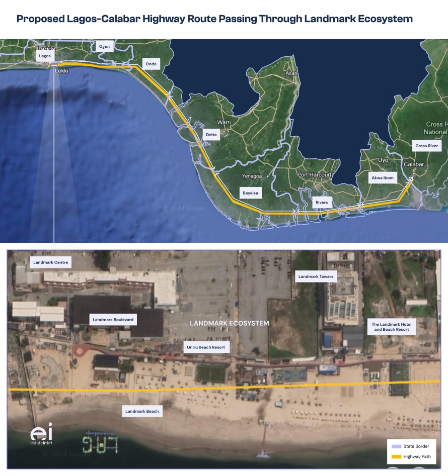 The Construction of the Lagos-Calabar Coastal Highway Poses a Threat to Landmark Ecosystem. Here ...