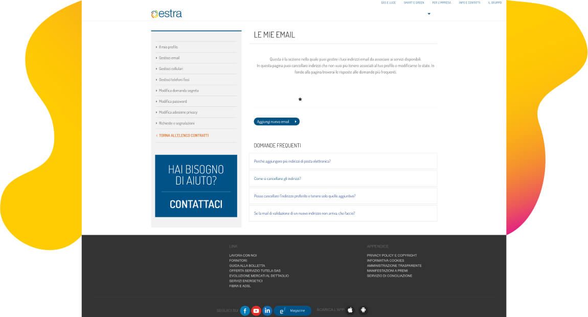 Come posso fare per cambiare l’indirizzo e-mail per l’invio delle ...