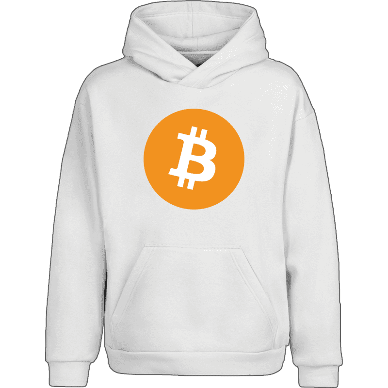 Bitcoin Hoodie - White / S - Hoodie - Merchandise - Etherbit India