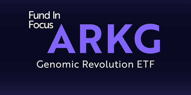 Buy and sell the ARK Genomic Revolution ETF ETF (ARKG) on eToro.