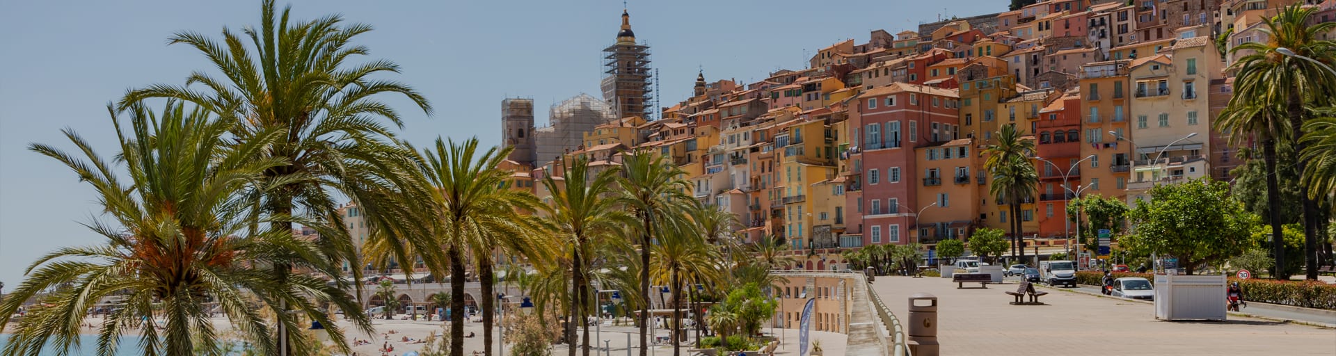 Camping ved den franske riviera