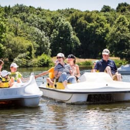 Set in woodlands on the banks of a lake, discover an authentic ...