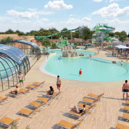 st jean de monts, clarys plage, campsite, north vendee, family pool