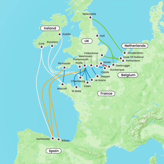 Self-drive holidays by Ferry and Eurotunnel | Eurocamp