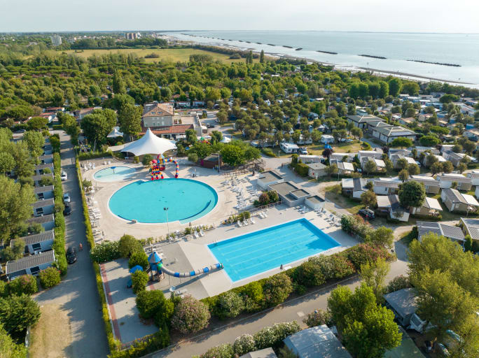 Lido di Pomposa, vigna sul Mar, campsite, adriatic, italy, pools