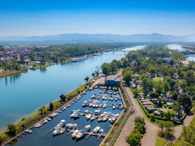 Camping L'Ile du Rhin | Alsace | Frankrig | Eurocamp
