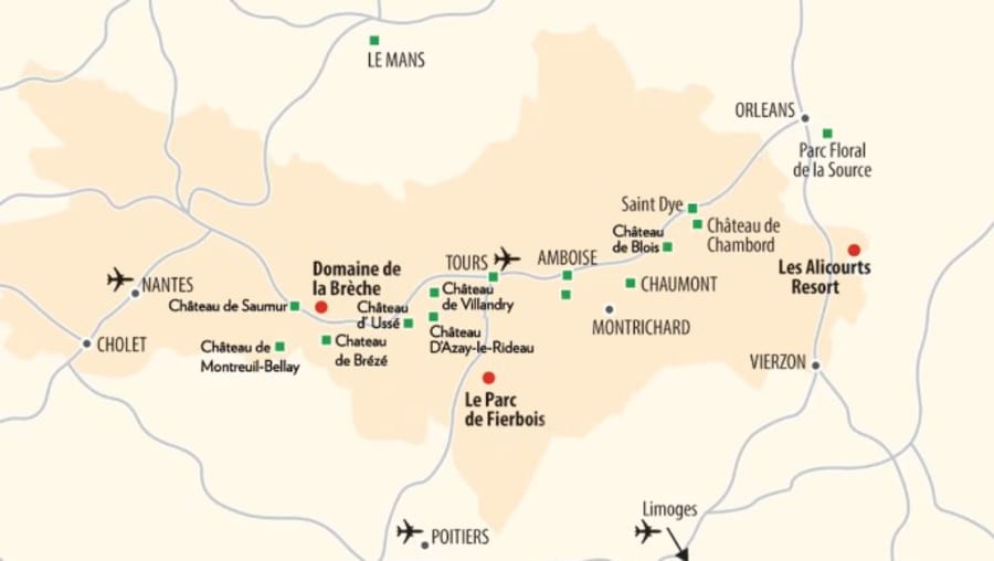 Zamki nad Loarą | Co zobaczyć we Francji | Eurocamp