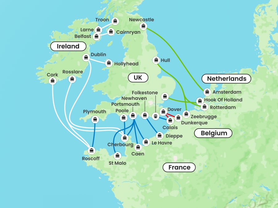 Self-drive holidays by Ferry | Eurocamp