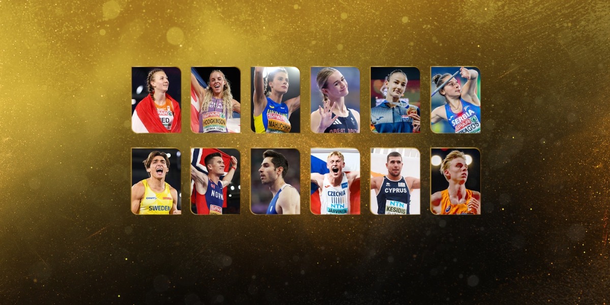 Who will be crowned 2024 European Athletes of the Year?
