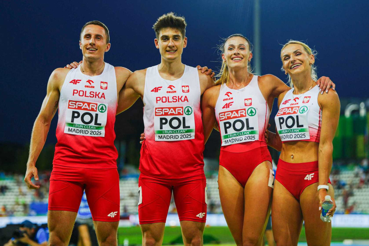 Mixed relay specialists Poland win again at Madrid 2025