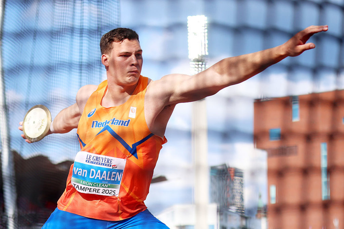 Van Daalen completes throws double at Tampere 2025