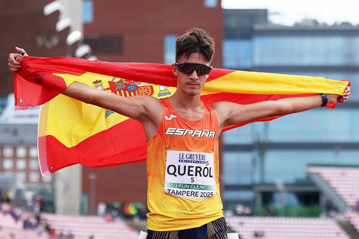 Querol sets championships record in thrilling 10,000m race walk win